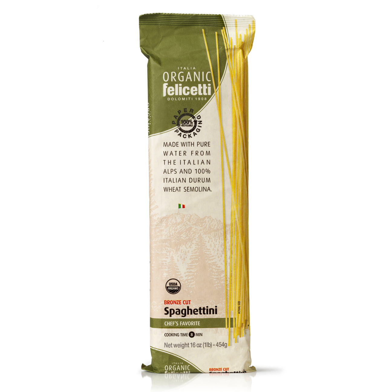 Organic Felicetti Spaghettini Pasta – Felicetti Pasta